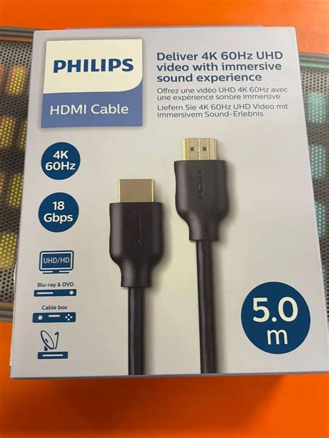 Philips Hdmi Cable 5 M 180 Gbps At Best Price In New Delhi Id 2855548838248