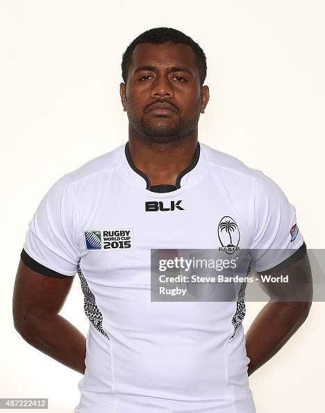 Kini Murimurivalu Of Fiji Poses For A Portrait During The Fiji Rugby