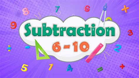 Subtraction 6 10 Learningmole