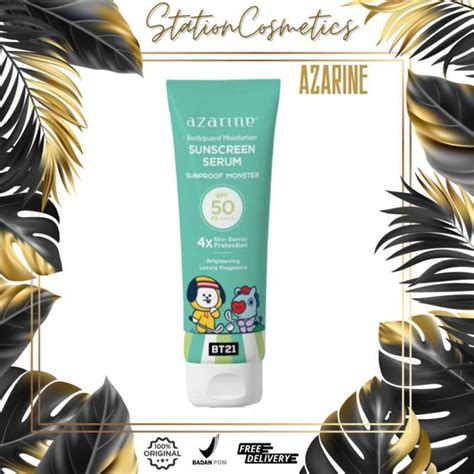 Jual Azarine Body Guard Moisturizer Sunscreen Serum Spf50 Pa