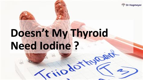Table Salt Iodine And Thyroid Disease Update If You Have Hypothyroidism Dr Hagmeyer