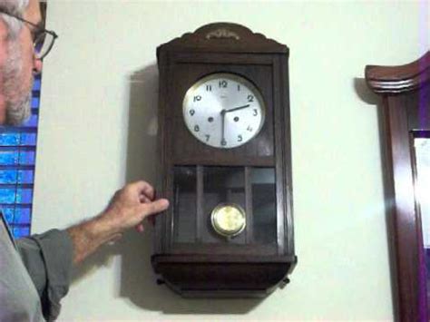 Antique Mauthe Bim Bam Wall Clock Youtube