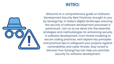 Ppt Software Development Security Synergytop Powerpoint