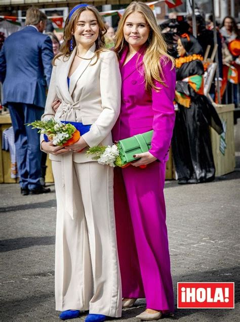 Los Detallados Looks De Amalia Y Ariane De Países Bajos En El Día Del Rey
