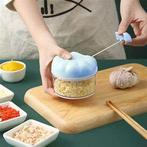 Mini Hand Pulled Garlic Food Chopper Veg Chopper Grinder Blender