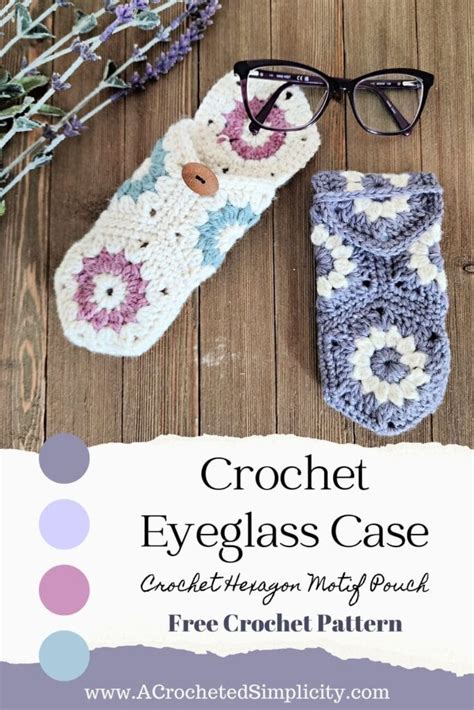 Crochet Eyeglass Case A Crocheted Simplicity