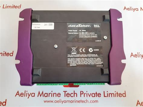 Datataker Dt80 Intelligent Data Logger Modbus Scada Ftp Web Interface Sensor Aeliya Marine Tech