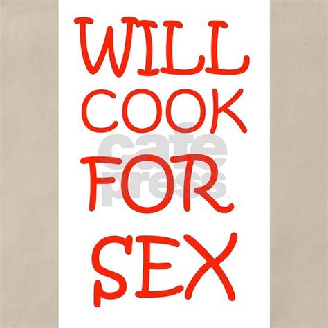 Will Cook For Sex Bbq Apron By Cafepress