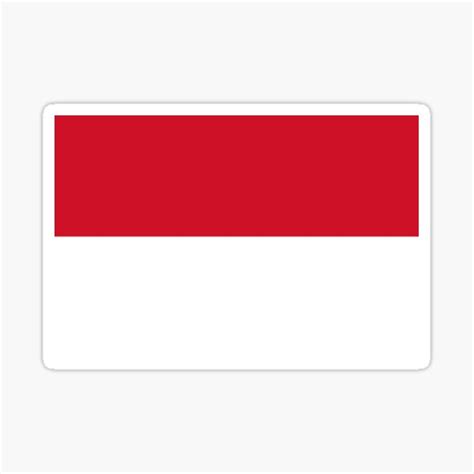 Flag Of Indonesia Sticker For Sale By Abbeyz71 Redbubble