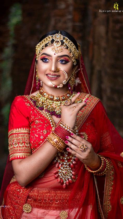 Rajasthani Bridal Makeup By Riya Ghosh Makeup Artist Indian Bride