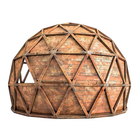 Wooden Geodesic Dome Structure Outdoor Architecture Building Design