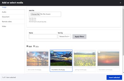 using media and media library in drupal step by step guide