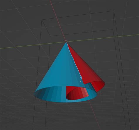 Geometry Intersection Of Two Cones Of Same Vertex Mathematics Stack
