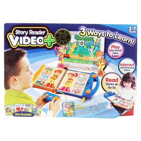 Story Reader Video Game Controller And Alphabet Adventure Book