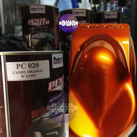 Jual Cat Candytone Candy Orange Pc 020 Pu Penta Oto Candy Tone Oren 1kg