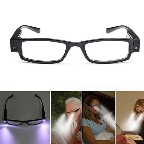 Nololo Sdjma Led Readers Reading Glasses With Lights In The Frame Eyeglasses With Lights And