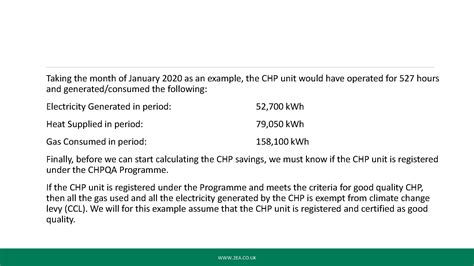 Chp Operation Financial And Carbon Savings Webinar 2ea
