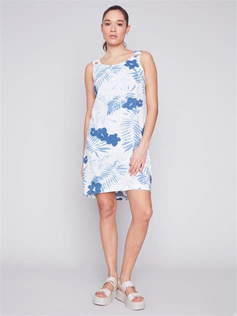 Womens Linen Dresses Midi Long And Printed Charlie B