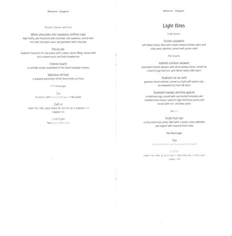 Foodie Flight Ek405 Mel Sin Business Class