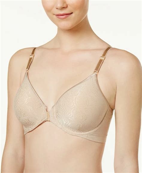Bali Comfort Revolution Front Close Shaping Underwire Bra 3p66 Vince