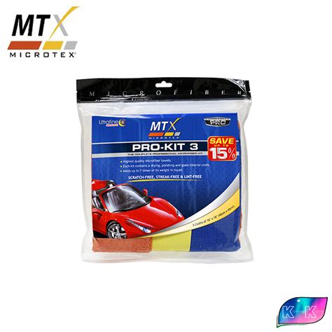 Microtex Pro Kit 3 Terrychamoisultra 16 X 16 The Complete