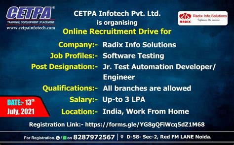 Cetpa Infotech Pvt Ltd On Linkedin Cetpa Softwaretesting