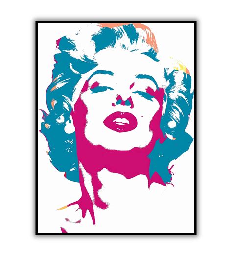 Marilyn Monroe Printableposter Wallmarvel