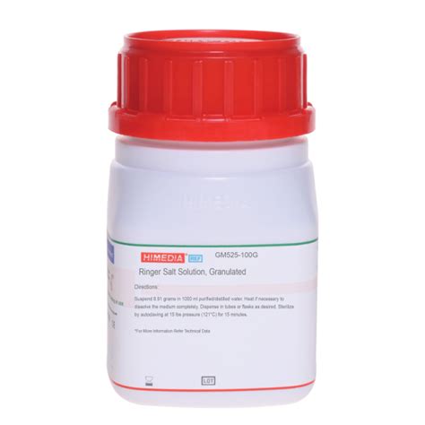 Ringer Salt Solution Granulated 100g