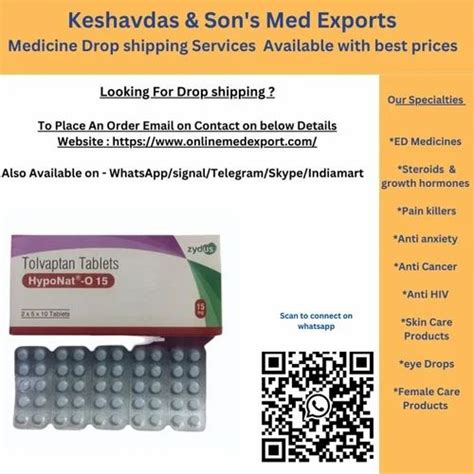 Hyponat O 15 Tablet At Rs 780 Stripe In Nagpur Id 2854510297473