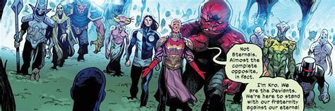 Deviants Marvel List