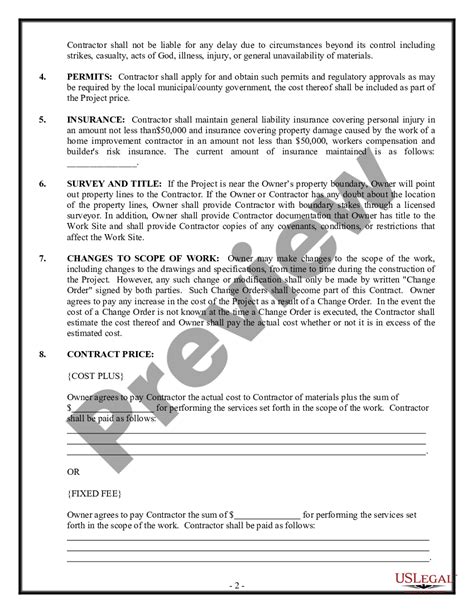 Free Drywall Contract Template