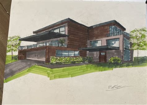 Small Mansion Sketch