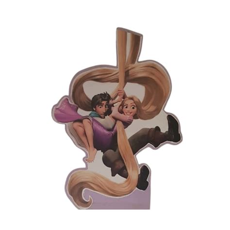 S438 Rapunzel Cut Out Dazzling Props