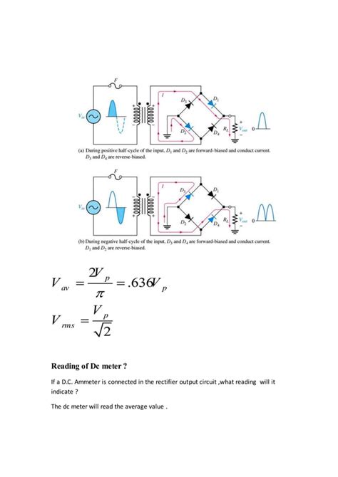 half wave and full wave rectifiers 1 pdf