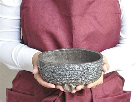 信楽焼の植木鉢6号 小判中深の販売｜おしゃれな鉢はミニ鉢屋 盆栽妙 本店