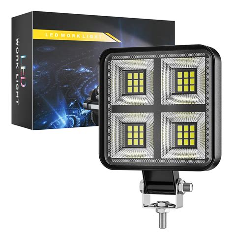 Luz De Trabalho Led Para Carro Dc 9 30v Mini Luzes De Assistência À Condução Noturna Iluminação