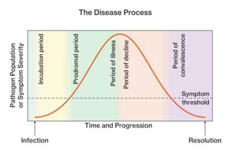 Label The Stages That Characterize Progression Of Infectious Disease