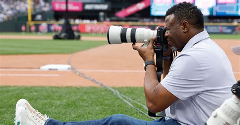 Ken Griffey Jr Working As Photographer For Lionel Messi Inter Miami