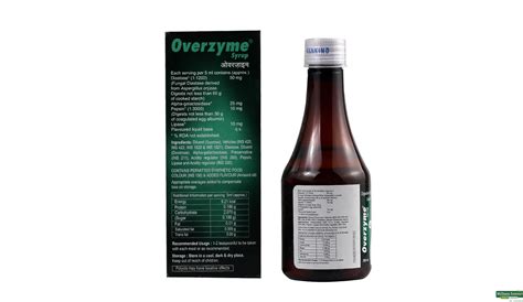Buy Overzyme Syrup Saunf 200ml Online At Best Prices Wellness Forever