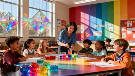 Free Colorful Classroom Discovery Image Classroom Teacher Students
