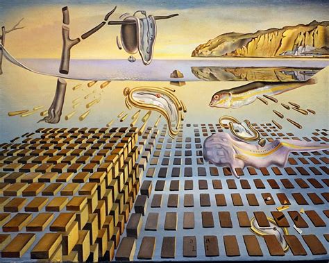 Salvador Dali The Disintegration Of The Persistence Of Memory The