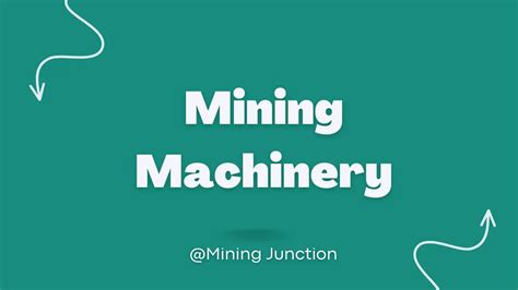 Mining Machinery Mcqs Mining Junction