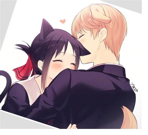 Kaguya And Miyuki Kaguya Sama Ranimecuddling