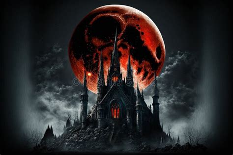 Ai Generated Scary Horror Medieval Church Or Gothic Ancient Christian