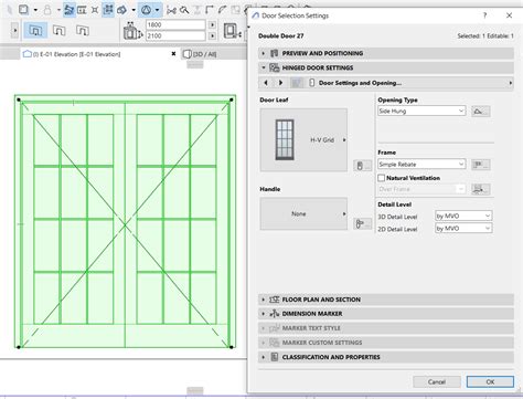 Door Leaf Type Not Updating On Elevation Support Site
