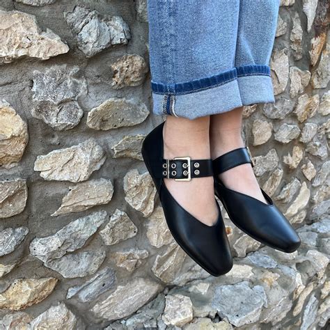 Blissful Steps Mary Jane Square Toe Ballet Flats Final Sale