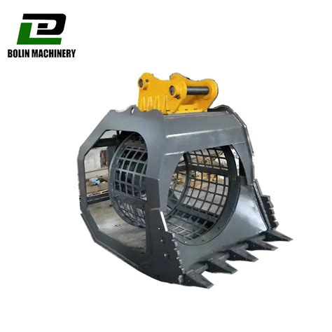 Excavator Bucket Attachment Crusher Bucket Rock Crusher Excavator