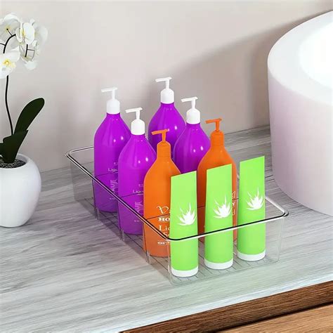 Food Storage Organizer Bins Clear Plastic Removable Snack Temu Canada