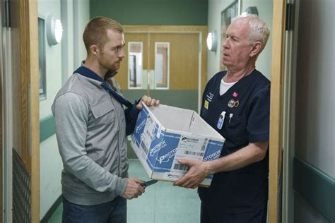 Casualty Casts Former Hollyoaks Star Angus Castle Doughty For Charlies Exit Story
