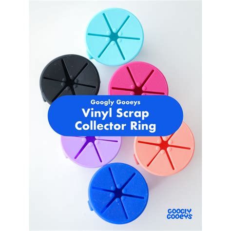 Vinyl Weeding Scrap Collector Ring For Cricut Brother Siser Crafting Stickers Tools Googly